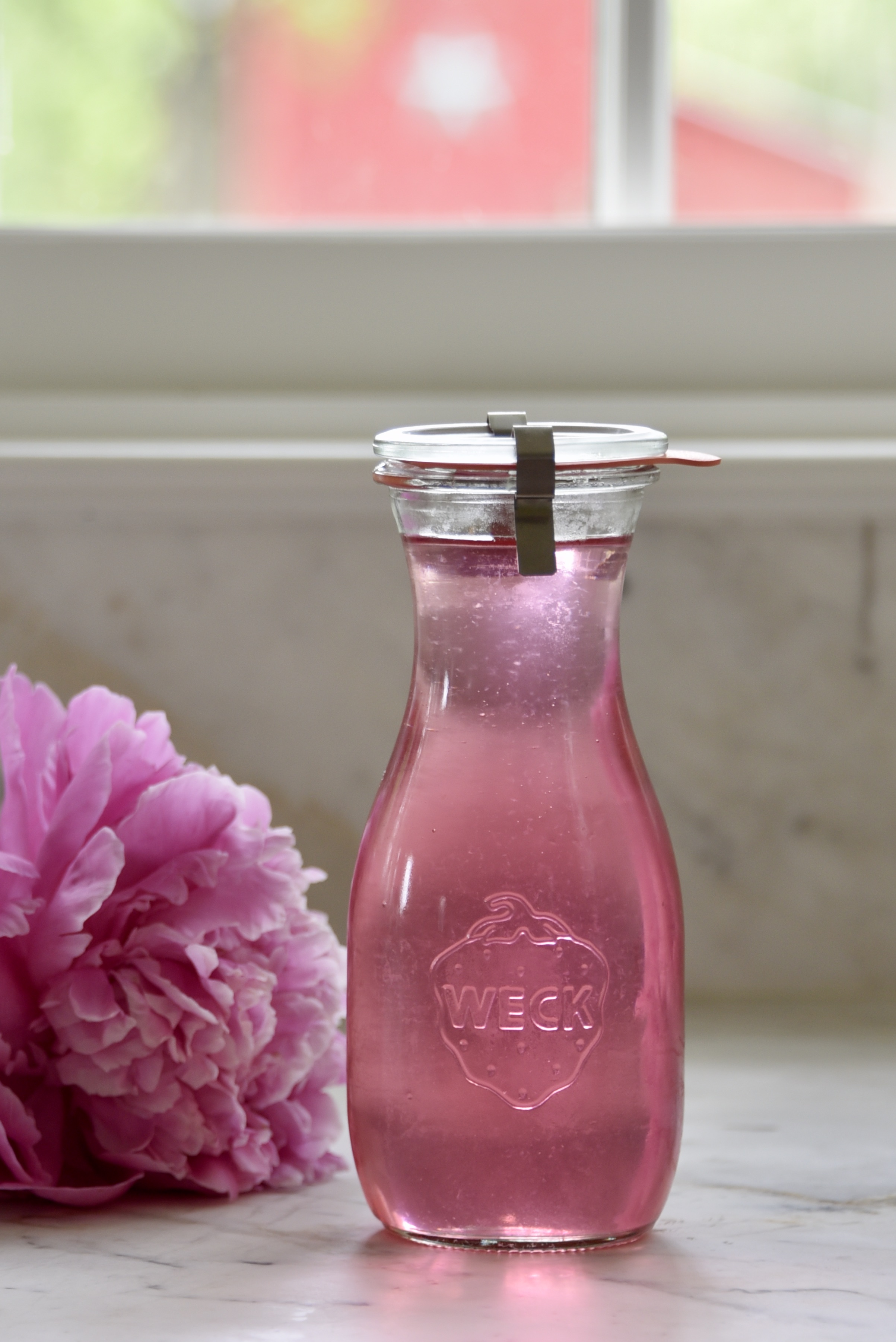 Peony Simple Syrup | The Flower Frog